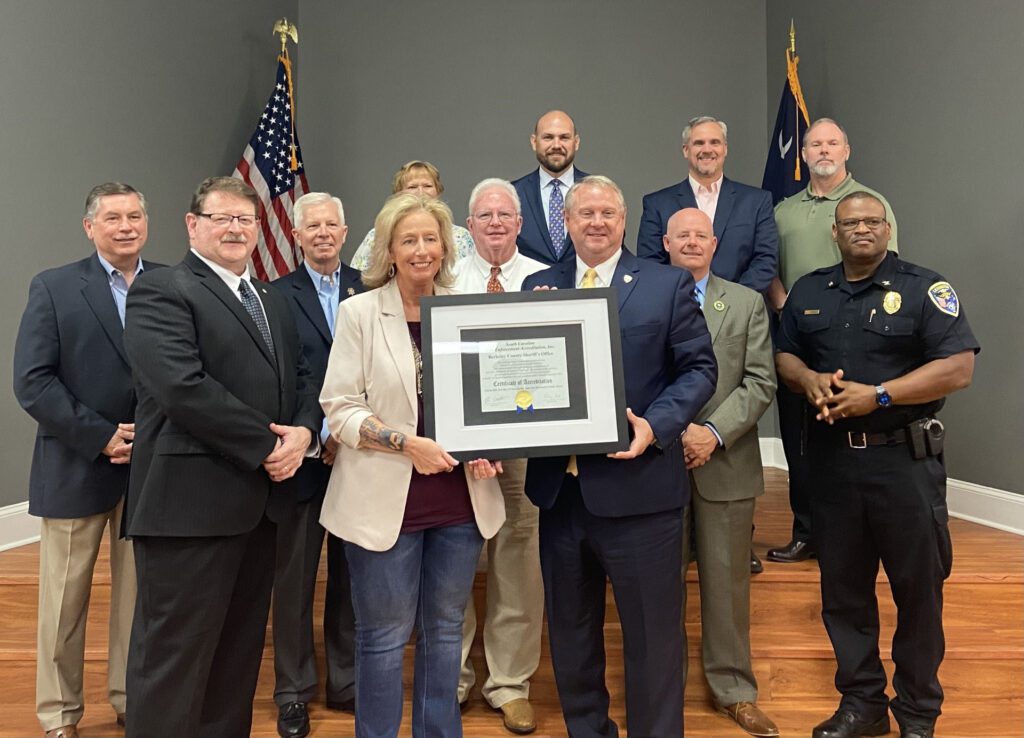 Berkeley County Sheriff’s Office Awarded SCLEA Re-Accreditation | The Berkeley Observer