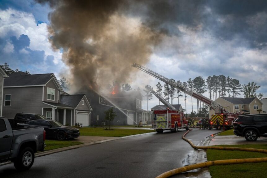 Firefighter Suffers Heat Exhaustion After Battling Cane Bay House Fire ...