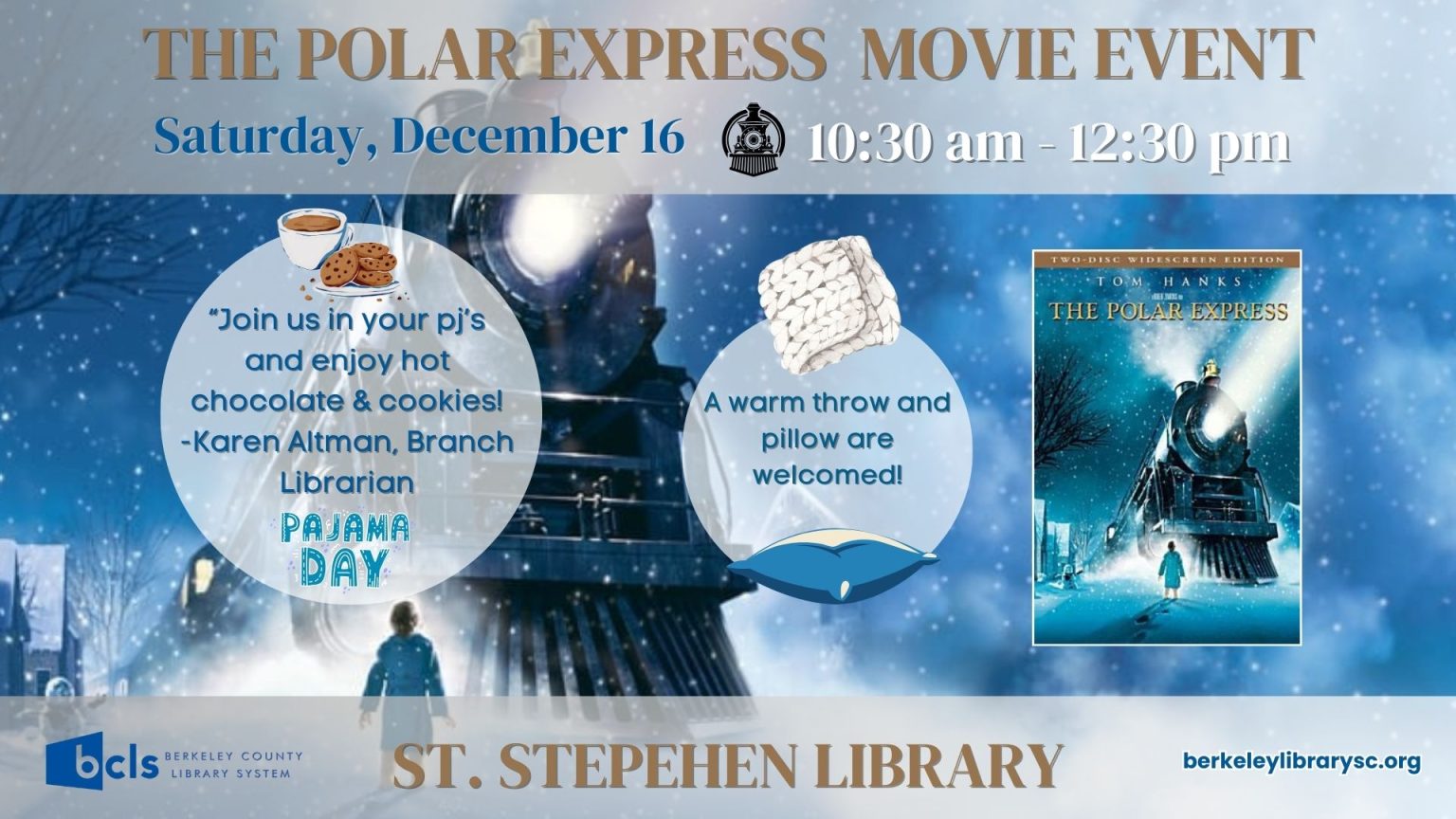 St. Stephen Library hosting ‘The Polar Express’ Movie Event | The ...