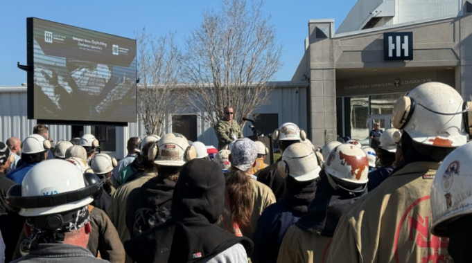 HII Marks One Year of Shipbuilding Operations in Berkeley County | The ...